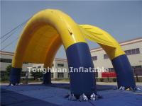 China Giant Inflatable Arched Tent for Events Exhibitions Custom Size PVC Tarpaulin 110V 220V for sale