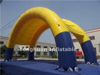 China Giant Inflatable Arched Tent for Events Exhibitions Custom Size PVC Tarpaulin 110V 220V for sale