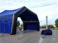 China Inflatable Large Outdoor Garage Tent Commercial Use PVC Tarpaulin 110V Blower for sale