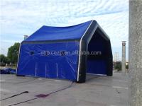 China Inflatable Large Outdoor Garage Tent Commercial Use PVC Tarpaulin 110V Blower for sale