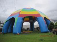 China Customized Large Inflatable Cube Octopus Tent 30m Diameter for Camping Events Outdoor Use for sale