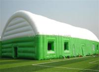 China Custom Inflatable Camping Event Tent 300sqm Fireproof PVC Emergency Shelter for Europe America Export for sale