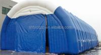 China Custom Inflatable Camping Event Tent 300sqm Fireproof PVC Emergency Shelter for Europe America Export for sale