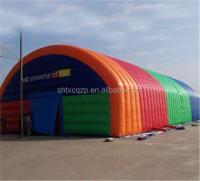 China Custom Inflatable Camping Event Tent 300sqm Fireproof PVC Emergency Shelter for Europe America Export for sale
