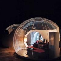 China Inflatable Dome Tent Advertising Display 3M Diameter Waterproof PVC Bubble Hotel Tent Event Show Tent for sale