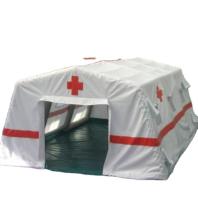 China Outdoor Large Inflatable Command Post Tent Medical Emergency Air Tent 0.9mm PVC Waterproof Custom for sale