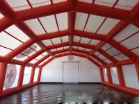 China Outdoor Large Inflatable Command Post Tent Medical Emergency Air Tent 0.9mm PVC Waterproof Custom for sale