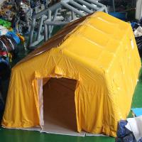 China Outdoor Waterproof Inflatable Double Layer Square Medical Isolation Tent 10x5x3m Custom Sizes for sale