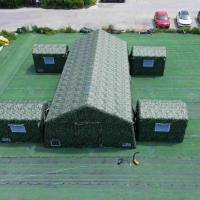 China Custom Inflatable Medical Shelter Tent 20ft Emergency Warehouse Camping Use for sale