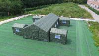 China Custom Inflatable Medical Shelter Tent 20ft Emergency Warehouse Camping Use for sale