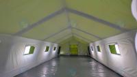 China Custom Inflatable Medical Shelter Tent 20ft Emergency Warehouse Camping Use for sale