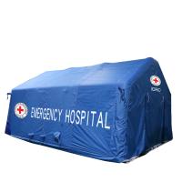 China Custom Inflatable Medical Tent 6x5x3m Durable PVC Emergency Shelter with CE Certification for sale