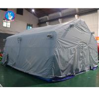 China Custom Inflatable Medical Tent 6x5x3m Durable PVC Emergency Shelter with CE Certification for sale