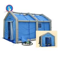 China Custom Inflatable Decontamination Tent 10x6m Medical Emergency Shelter with CE Certification for sale