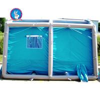 China Custom Inflatable Decontamination Tent 10x6m Medical Emergency Shelter with CE Certification for sale
