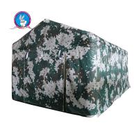 China Inflatable Medical Decontamination Tent 6x5x3.2m Waterproof First Aid Shelter with 500W Blower for sale