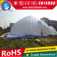 China Inflatable White Large Dome Igloo Tent Waterproof PVC 0.55mm for Event Sale for sale
