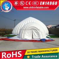 China Inflatable White Large Dome Igloo Tent Waterproof PVC 0.55mm for Event Sale for sale