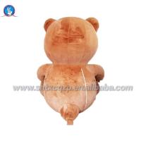 China Inflatable Stuffed Teddy Bear Plush Furry Mascot 420D Oxford Cloth 1.2m for Christmas Decoration for sale