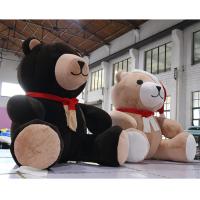 China Custom Inflatable Christmas Reindeer and Bear for Advertising 0.6mm PVC 3 Year Warranty for sale