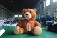 China Custom Inflatable Plush Bear Model 2-30m for Party Event Holiday Decoration Advertising for sale