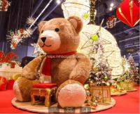 China Custom Inflatable Plush Bear Model 2-30m for Party Event Holiday Decoration Advertising for sale