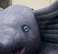 China Custom Inflatable Cartoon Elephant Model 2-9m TPU Advertising Inflatables with CE Certificate for sale