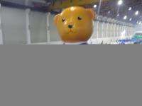 China Custom Inflatable Cartoon Teddy Bear Model 2m TPU Advertising Inflatable for Events for sale