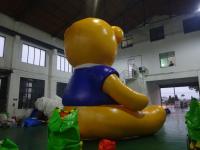 China Custom Inflatable Cartoon Teddy Bear Model 2m TPU Advertising Inflatable for Events for sale