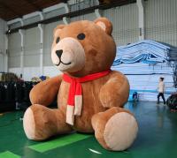 China Custom 3m High Inflatable Teddy Bear for Advertising Durable PVC Promotional Mascot for sale