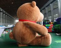 China Custom 3m High Inflatable Teddy Bear for Advertising Durable PVC Promotional Mascot for sale