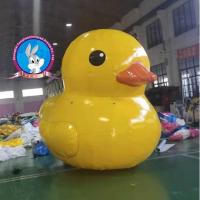 China Fireproof UV Resistant PVC Custom Giant Inflatable Duck 5m for Event Advertising for sale