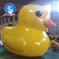 China Fireproof UV Resistant PVC Custom Giant Inflatable Duck 5m for Event Advertising for sale
