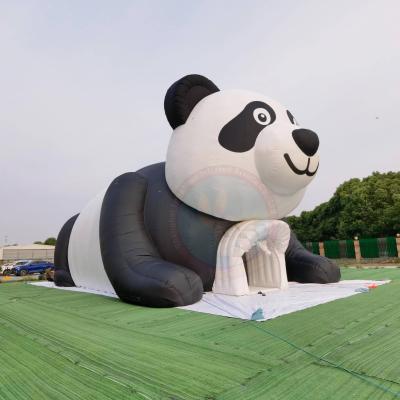 China Custom Giant Inflatable Panda Model 3m for Outdoor Event Decoration and Commercial Display for sale