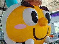 China Custom Giant Inflatable Bee Mascot 2m-10m Outdoor Advertising Display for Events for sale