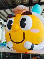 China Custom Giant Inflatable Bee Mascot 2m-10m Outdoor Advertising Display for Events for sale