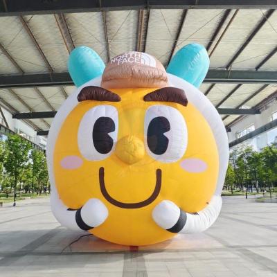 China Giant PVC Inflatable Bee Model 12ft Custom Animal Mascot Advertising Display for Outdoor Promotional Events for sale