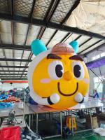 China Giant PVC Inflatable Bee Model 12ft Custom Animal Mascot Advertising Display for Outdoor Promotional Events for sale