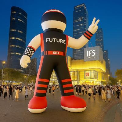 China Custom Inflatable Cartoon Character Model Commercial Advertising Giant Mascot Decoration 2m 5m Waterproof for sale