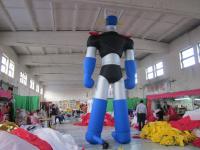 China Custom Inflatable Cartoon Transformers Model Outdoor Play Toy PVC 2m Height for sale