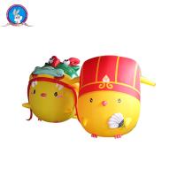 China Large Custom PVC Inflatable Chicken 2m Height for Outdoor Advertising Decoration for sale
