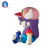 China Custom Inflatable PVC Cartoon Girl Mascot Advertising Character for Outdoor Events for sale
