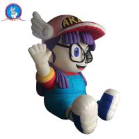 China Custom Inflatable PVC Cartoon Girl Mascot Advertising Character for Outdoor Events for sale