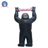 China Custom Design Outdoor PVC Advertising Balloon Inflatable King Kong Gorilla 2m Height for sale