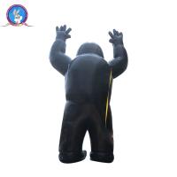 China Custom Design Outdoor PVC Advertising Balloon Inflatable King Kong Gorilla 2m Height for sale