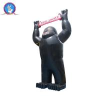 China Custom Design Outdoor PVC Advertising Balloon Inflatable King Kong Gorilla 2m Height for sale