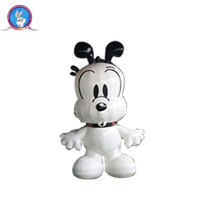 China Custom Inflatable Advertising Dog with UV Printing 2.5m Height for Outdoor Promotion for sale