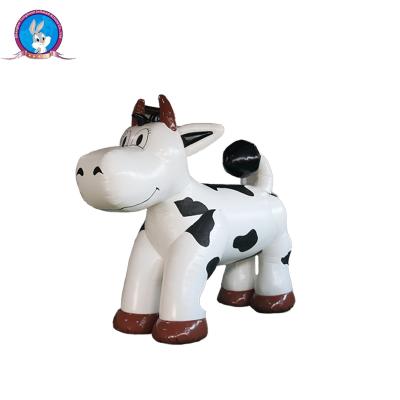 China Custom Inflatable Cow Model for Outdoor Advertising with UV Printing and Repair Kit for sale