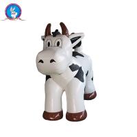 China Custom Inflatable Cow Model for Outdoor Advertising with UV Printing and Repair Kit for sale