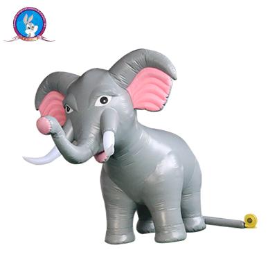 China Large Outdoor PVC Inflatable Elephant Advertising Balloon Custom Color Double Stitching Repair Kit for sale